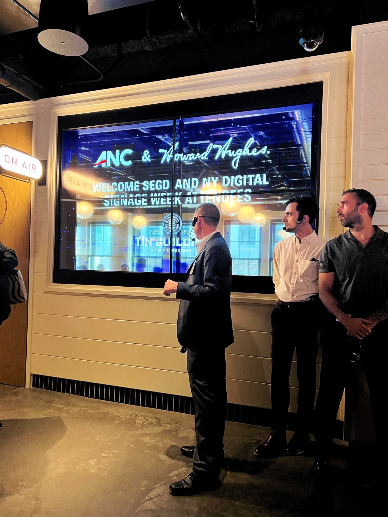 ANC's SEGD NYDSW Tin Building Pier 17 Tour